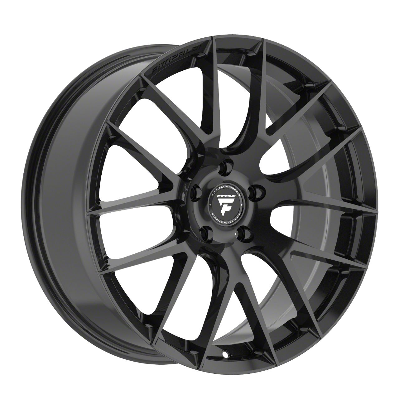 Fittipaldi Challenger FS360 Gloss Black Wheel; 20x8.5; 15mm Offset ...
