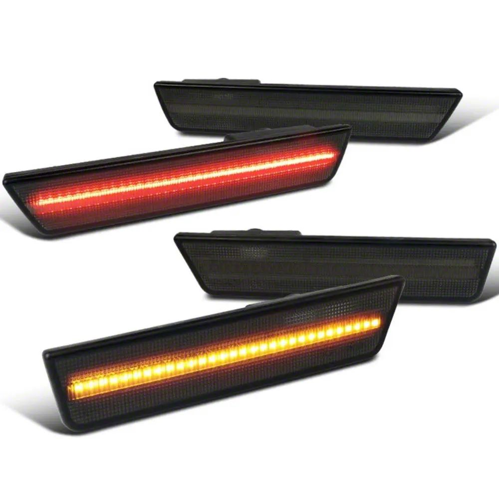 Flashtech Challenger LED Side Marker Light Set; Smoked SM4-DO-CH0814 ...