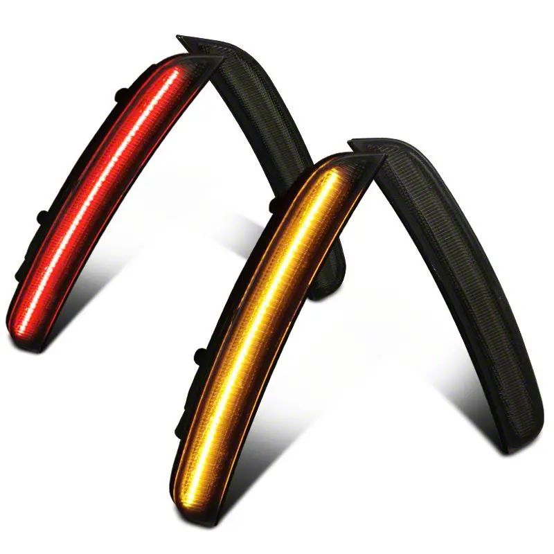 Flashtech Challenger LED Side Marker Light Set; Smoked SM4-DO-CH2015 ...