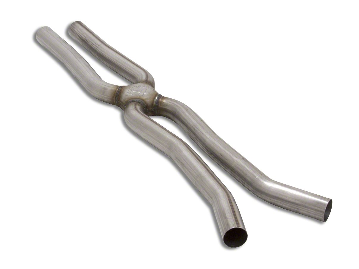 Flowmaster Mustang 2.25-Inch Scavenger Series Resonator Delete X-Pipe ...