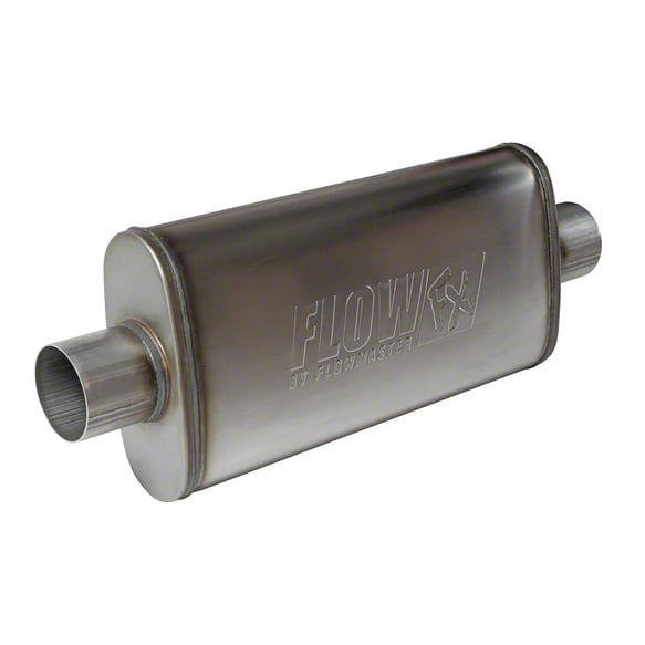 Flowmaster Challenger FlowFX Center/Center Muffler; 3-Inch Inlet/3-Inch ...