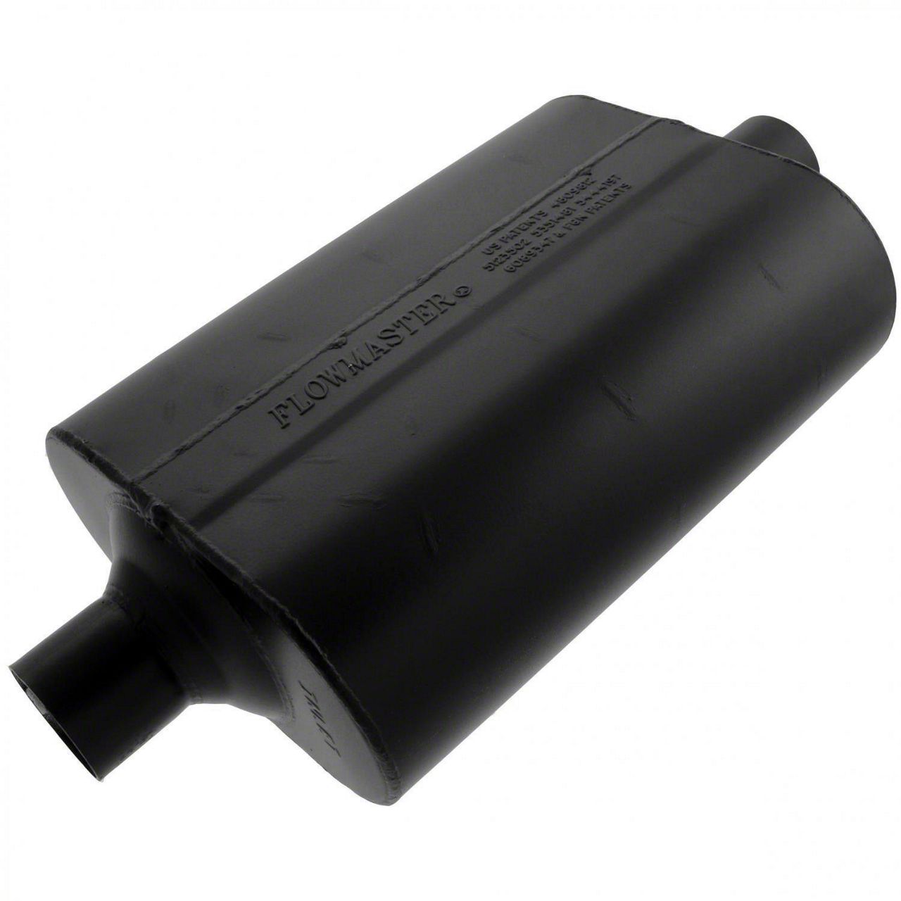 Flowmaster Corvette 60 Series Delta Flow Center/Center Oval Muffler; 2. ...