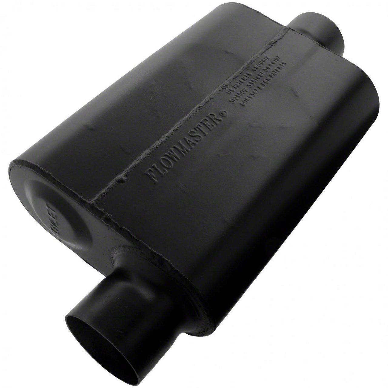 Flowmaster Corvette Super 44 Series Offset/Center Oval Muffler; 3-Inch ...
