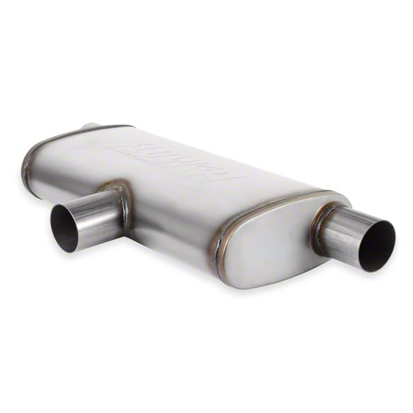 Flowmaster Mustang FlowFX Transverse Oval Muffler; 2.50-Inch Inlet/2.50 ...