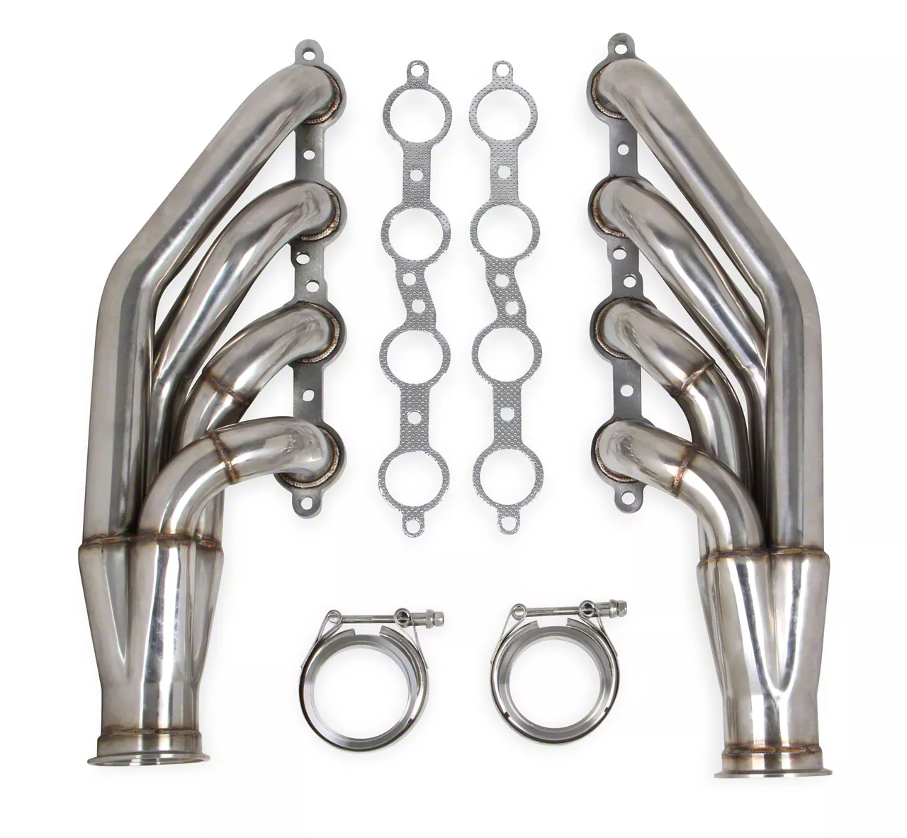Flowtech Camaro 1-7/8-Inch LS Turbo Headers; 304 Stainless; Natural ...