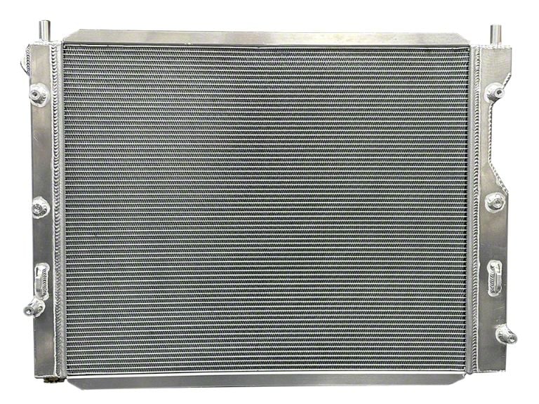 FLUIDYNE High Performance Mustang 3-Row Aluminum Radiator; Single Pass ...