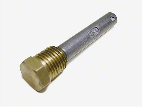 FLUIDYNE High Performance Mustang Radiator Drain Plug; Zinc Anode ACC ...