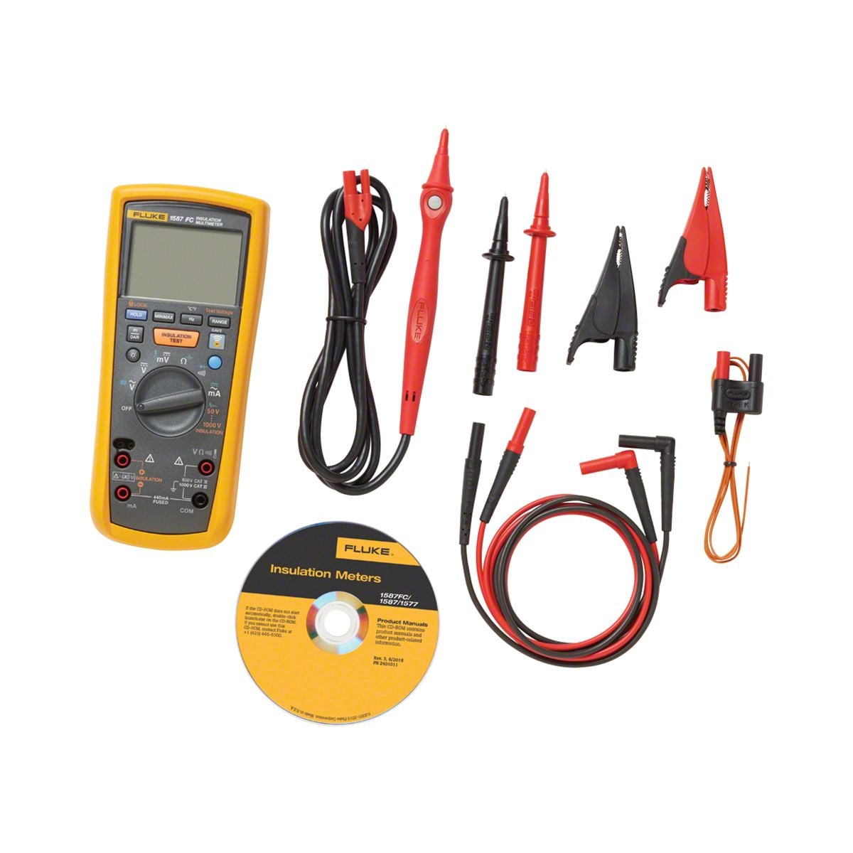 Fluke Universal AM 1587 FC Insulation Multimeter 1587FC - Free Shipping