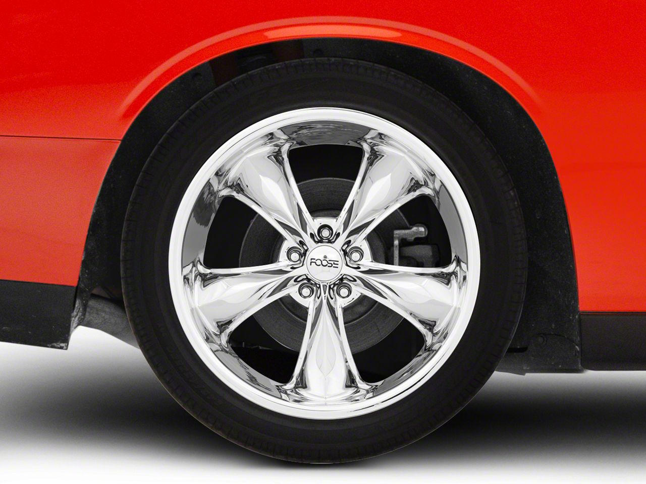 Challenger 20x8.5 Foose Legend & NITTO High Performance NT555 G2 Tire ...