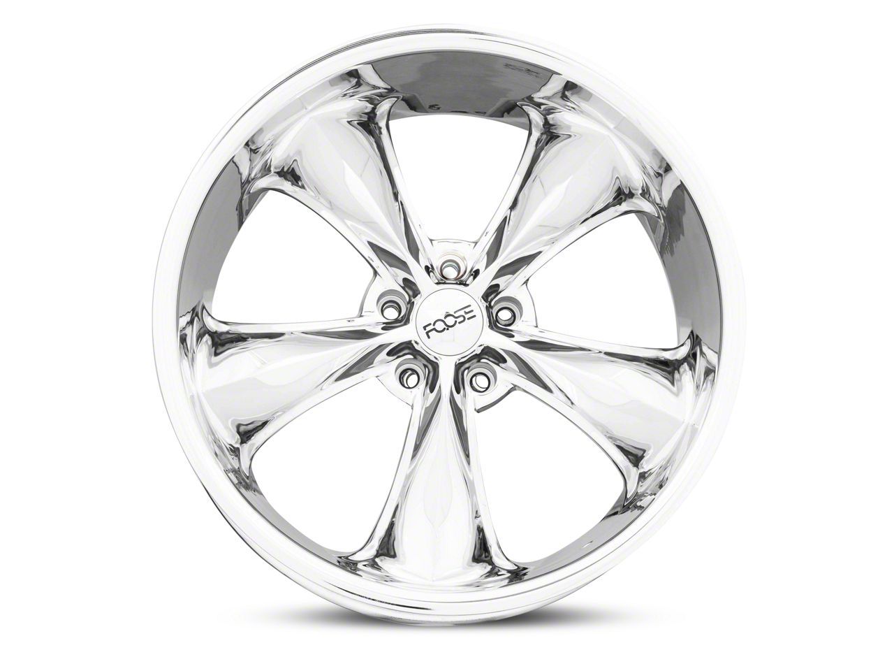 Foose Challenger Legend Chrome Wheel; Rear Only; 20x10; 20mm Offset ...