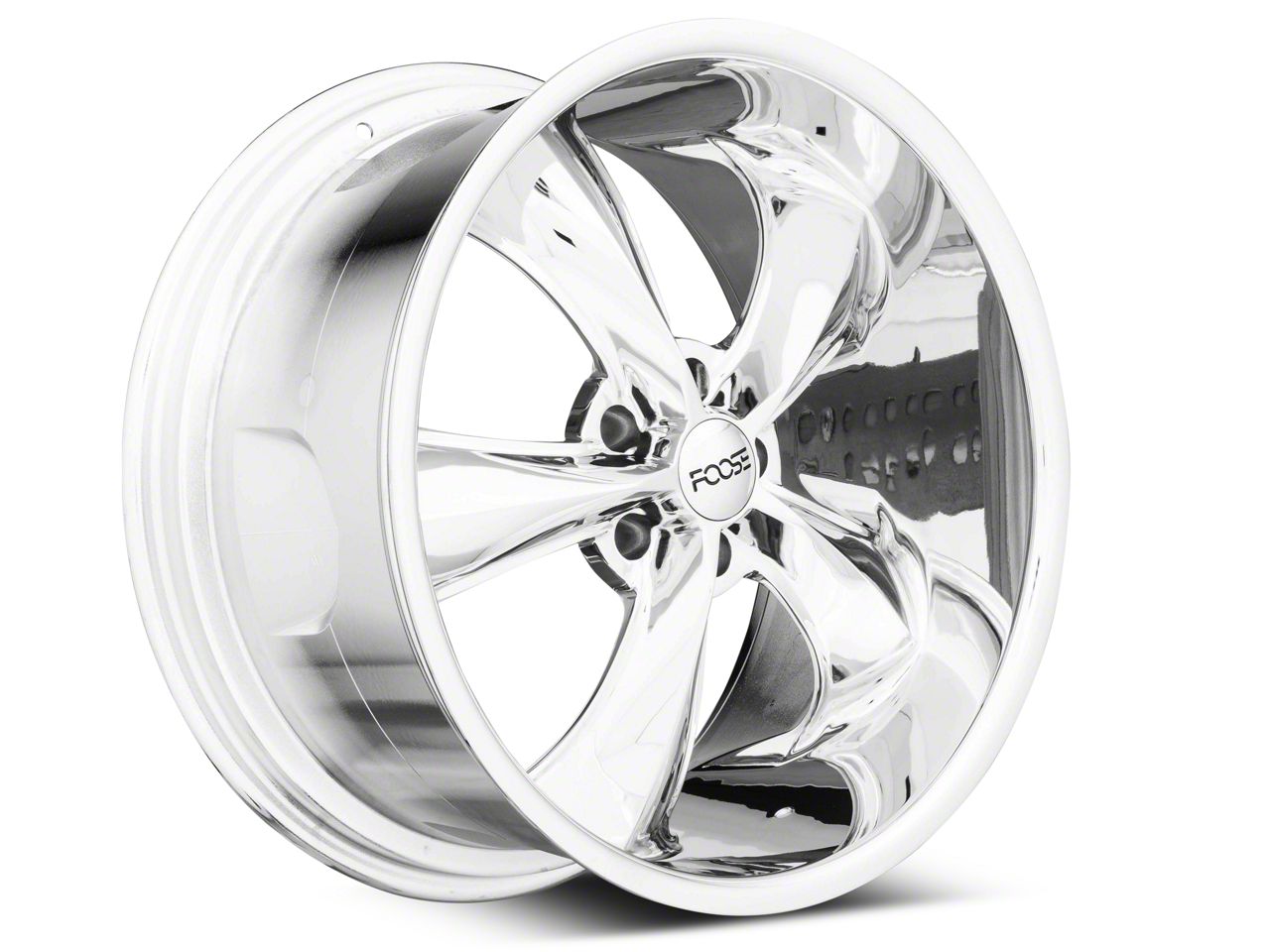 Foose Challenger Legend Chrome Wheel; Rear Only; 20x10; 20mm Offset ...