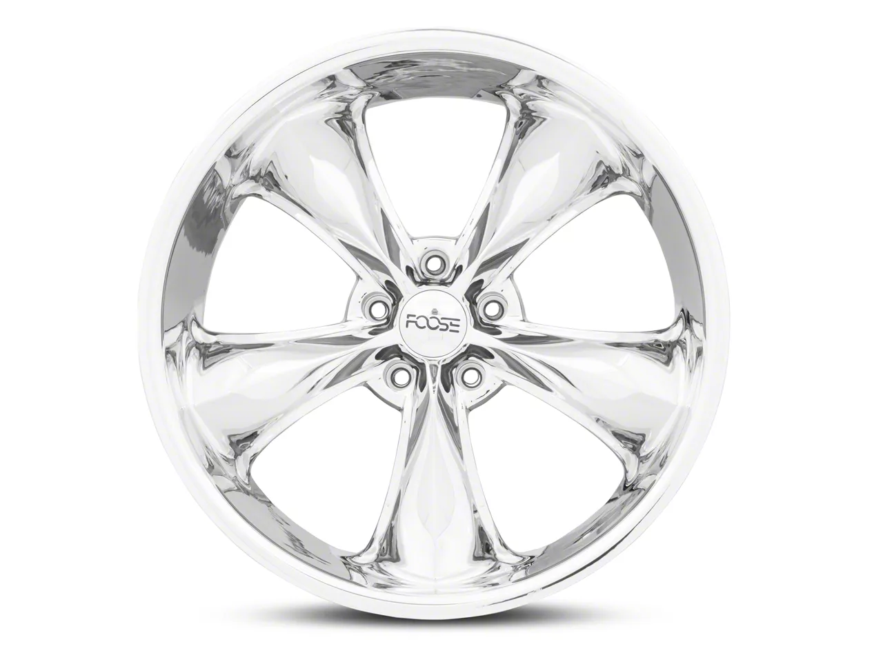 Foose Challenger Legend Chrome Wheel; 20x8.5; 7mm Offset F105208590+07 ...
