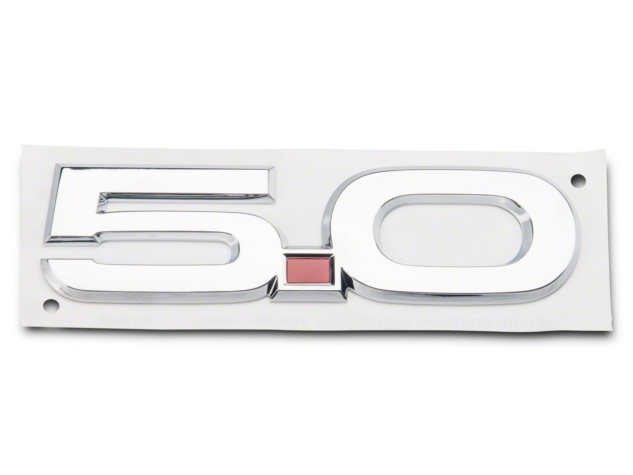 Ford Mustang 5.0 Fender Emblem; Passenger Side FR3Z16098AA (15-23 ...