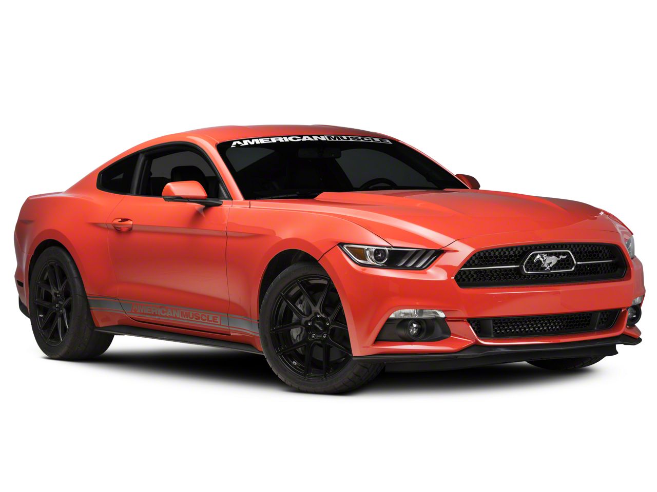 Ford Mustang 50 Year Package Upper Grille; Black FR3Z8200DA (15-17 ...