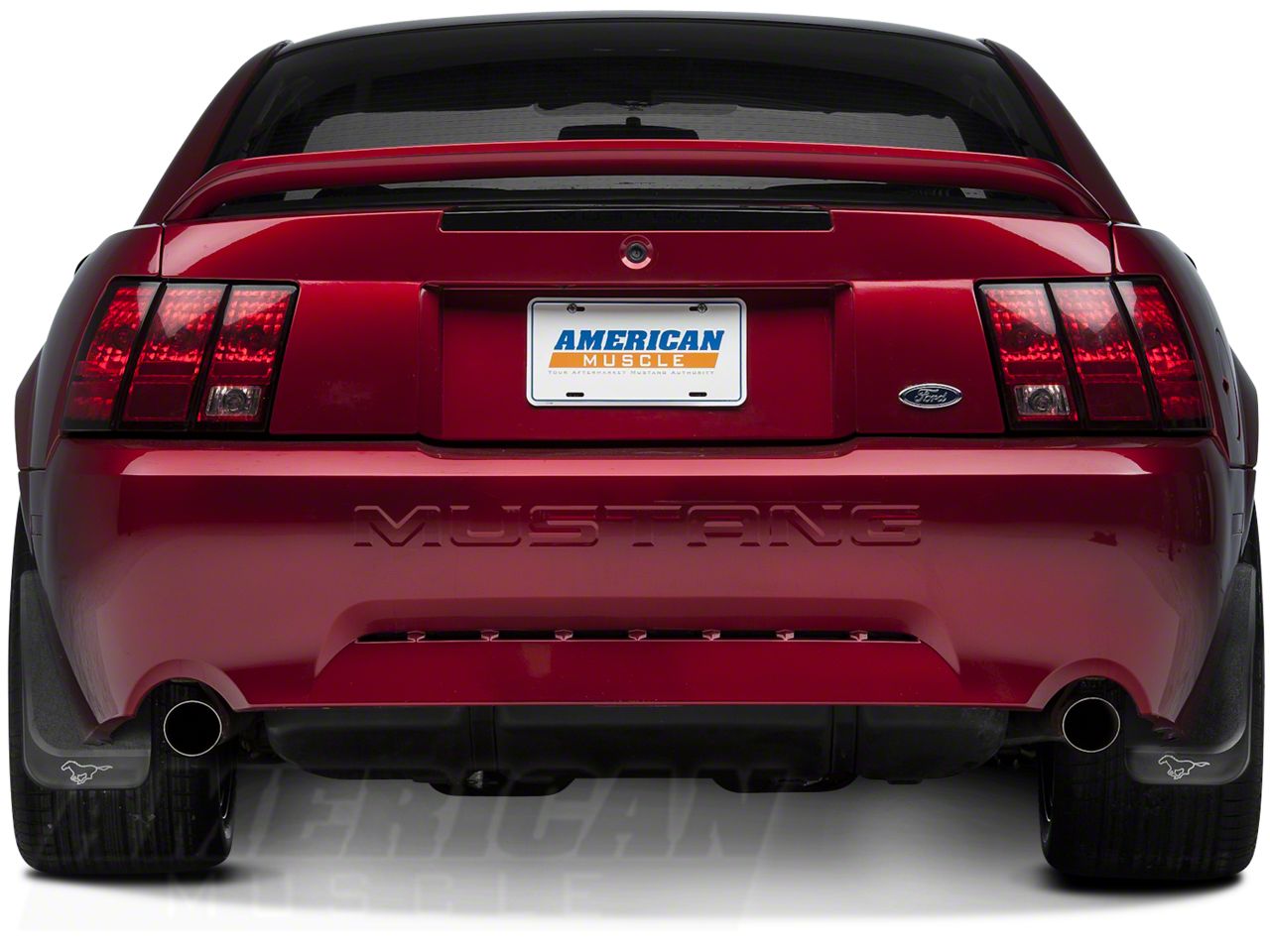 Ford Mustang Splash Guards with Pony Logo F6ZZ16A550BA (94-09 Mustang ...