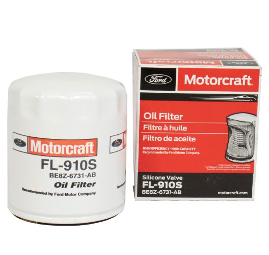 Ford Mustang Motorcraft Oil Filter FL-910S (15-24 Mustang EcoBoost ...