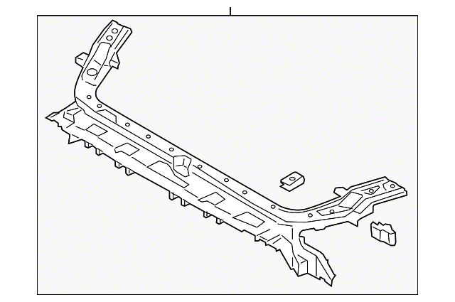 Ford Mustang Radiator Support FR3Z-8A284-A (15-17 Mustang GT, EcoBoost ...