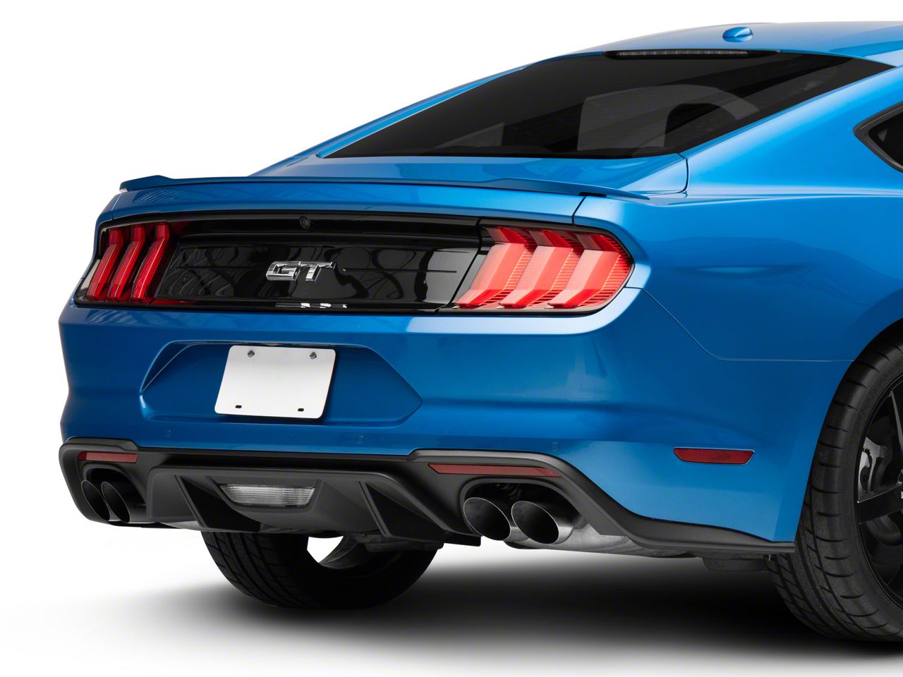 Ford Mustang Rear Bumper Cover; Unpainted JR3Z-17K835-AAPTM (18-23 ...