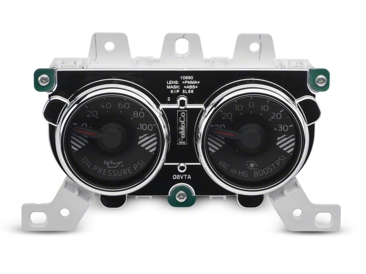 Ford Performance Mustang Center Instrument Performance Pack Boost Gauge ...