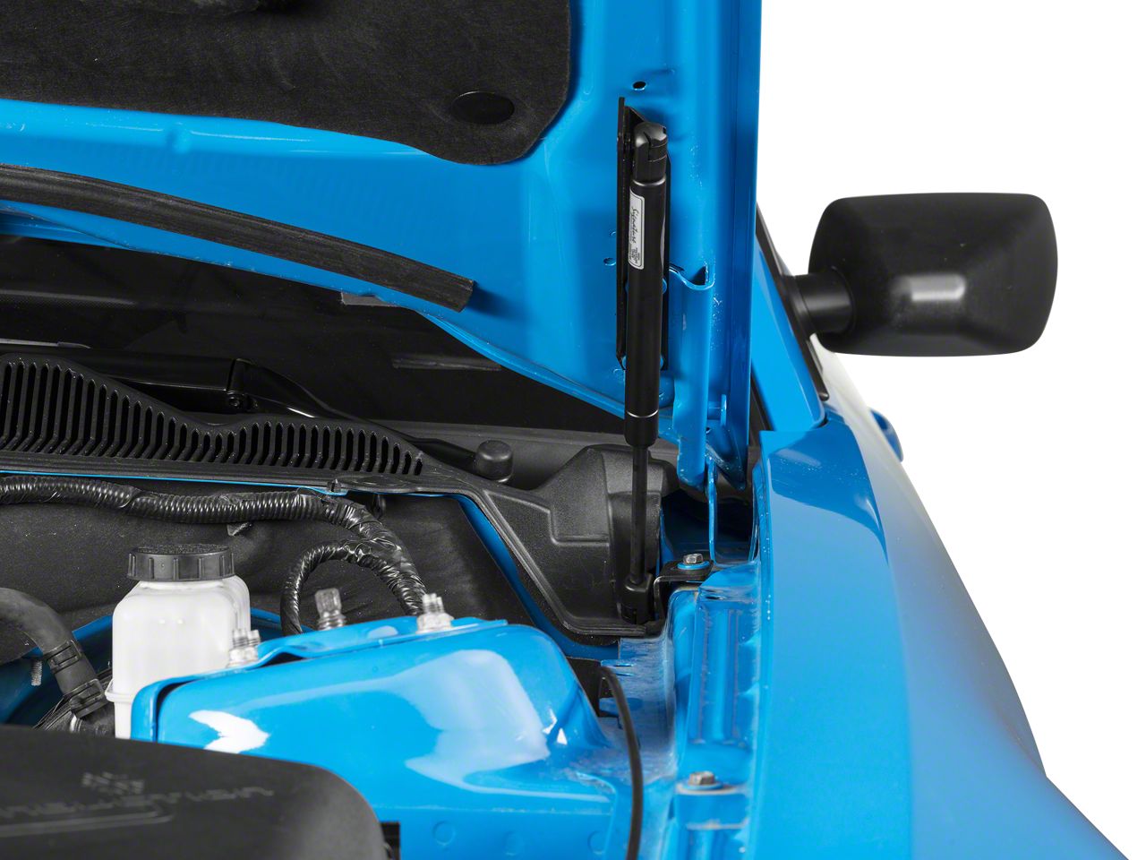 Ford Performance Mustang Hood Strut Kit with Ford Performance Logo M ...