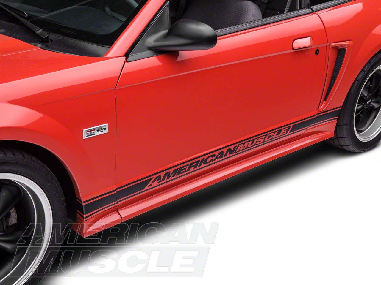 Ford Mustang Rocker Panel Molding; Left Side; Unpainted 4R3Z6310177APTM ...