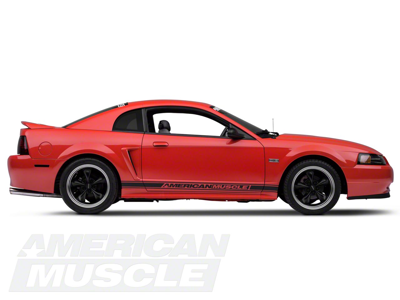 Ford Mustang Rocker Panel Molding; Right Side; Unpainted ...