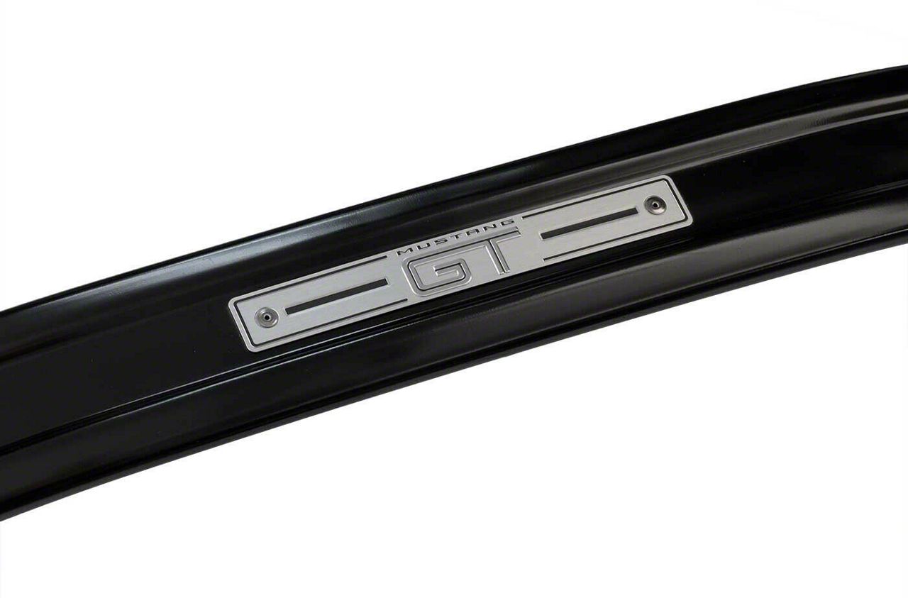 Ford Mustang Strut Tower Brace; Black FR3Z16A200D (15-23 Mustang GT) - Free Shipping