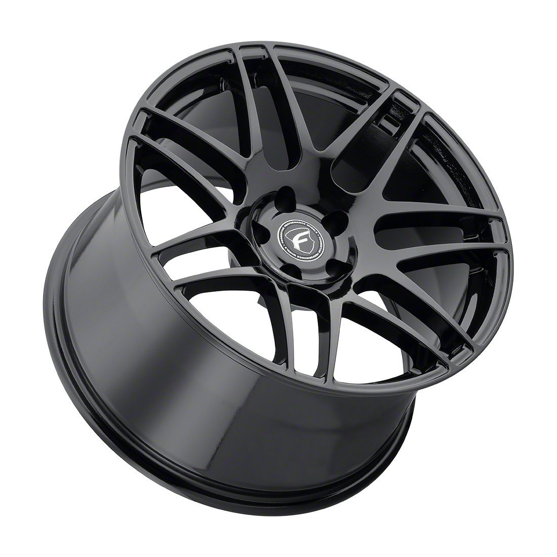 Forgestar Mustang F14 Gloss Black Wheel; Rear Only; 19x10; 42mm Offset ...