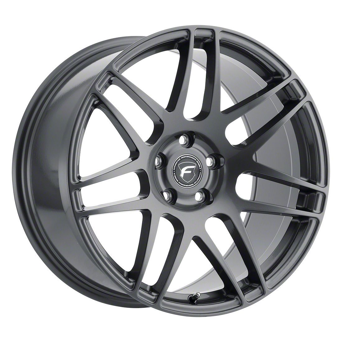 Forgestar Mustang F14 Gloss Anthracite Wheel; Rear Only; 19x10; 42mm ...