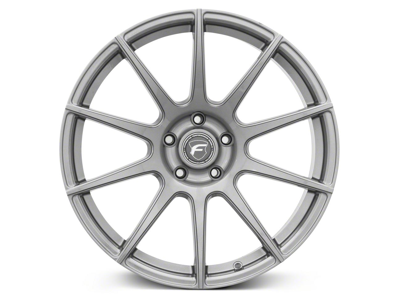 Forgestar Mustang CF10 Monoblock Gunmetal Wheel; Rear Only; 19x10 ...