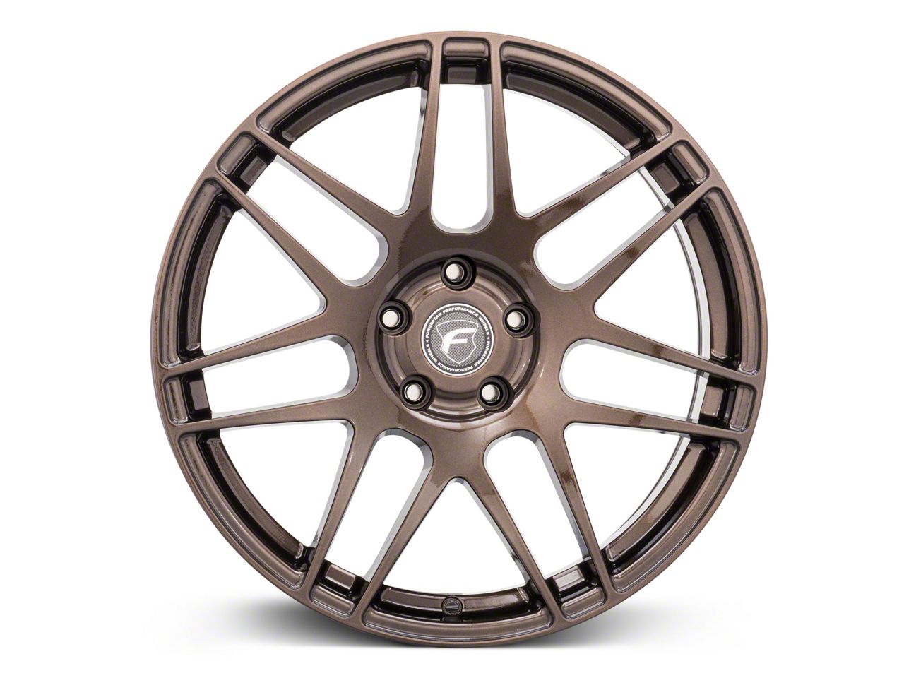 Forgestar Mustang F14 Monoblock Bronze Burst Wheel; Rear Only; 19x10 ...