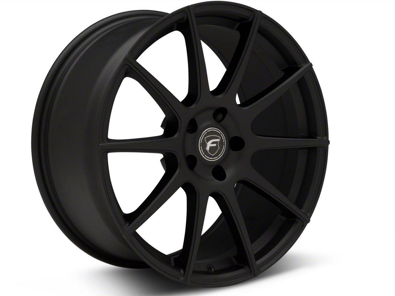 Mustang 19x10 Forgestar CF10 Wheel & NITTO High Performance INVO Tire ...