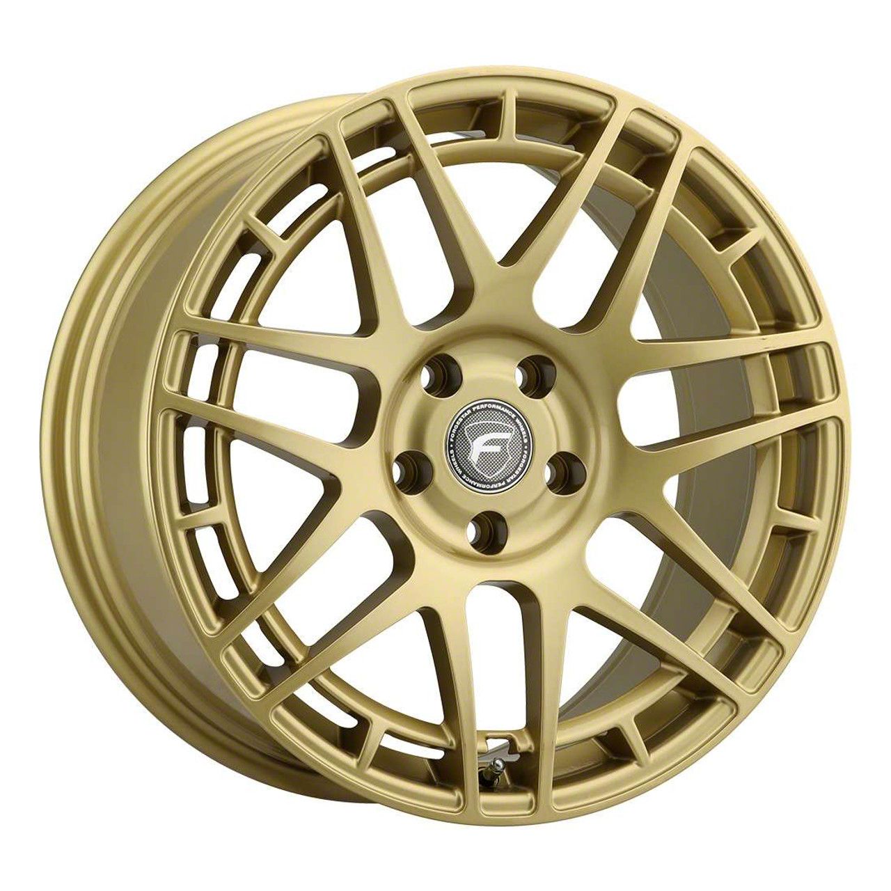 Forgestar Mach-E F14C Semi Concave Gloss Gold Wheel; 18x8.5; 38mm ...