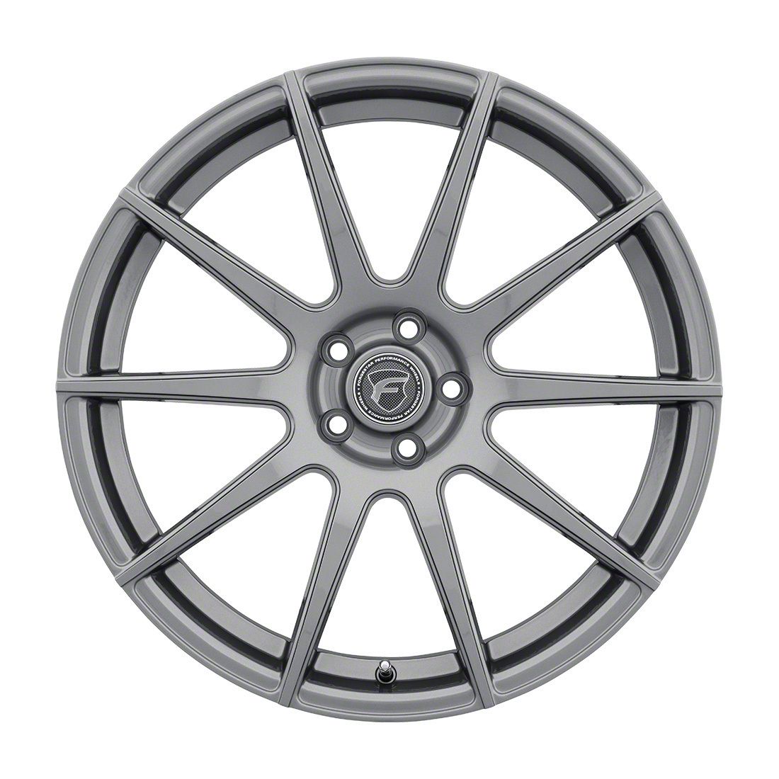 Forgestar Mustang CF10 Gloss Anthracite Wheel; Rear Only; 20x10.5; 40mm ...
