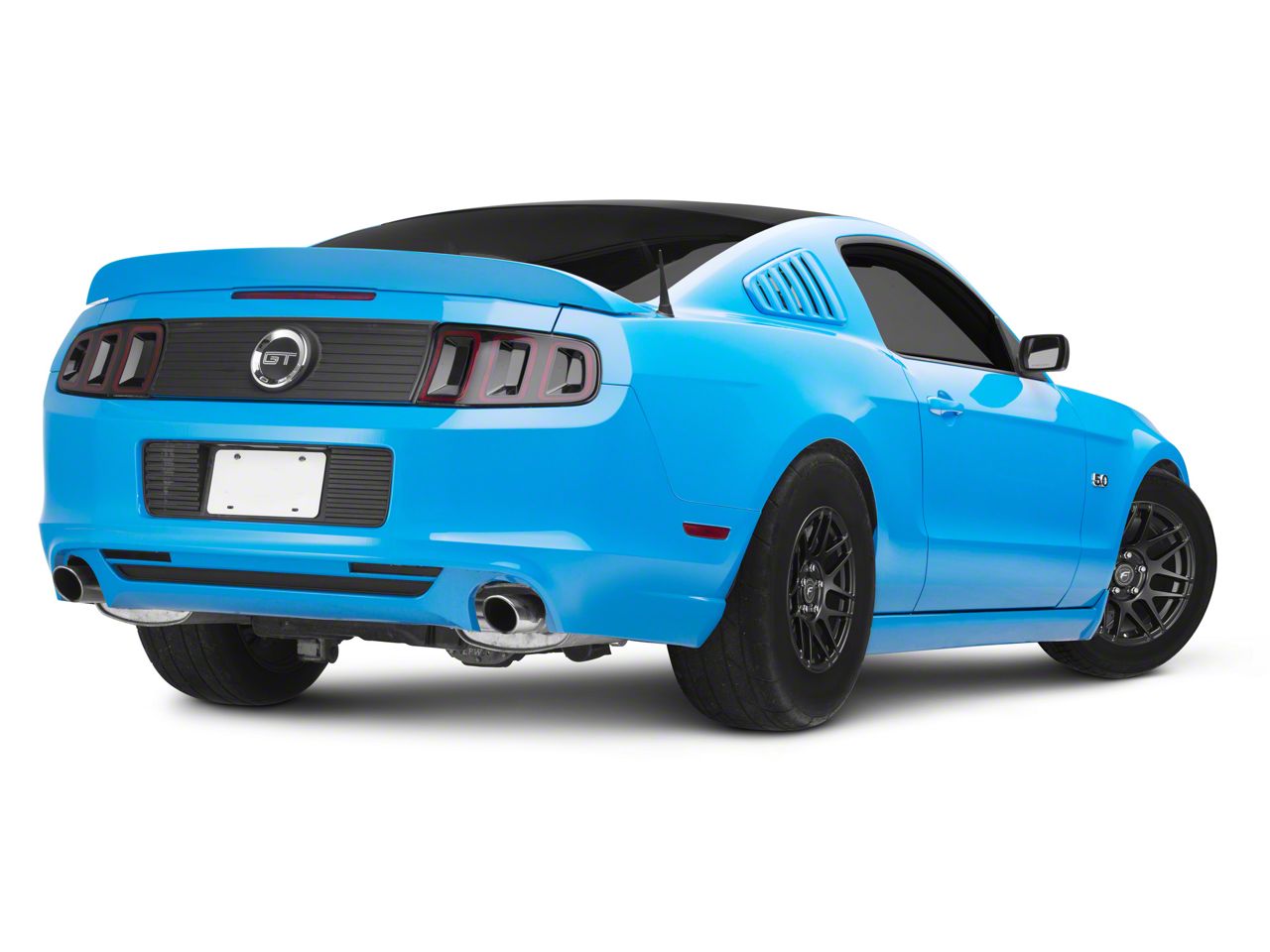 Forgestar Mustang F14 Drag Matte Black Wheel; Rear Only; 15x10; 44mm ...