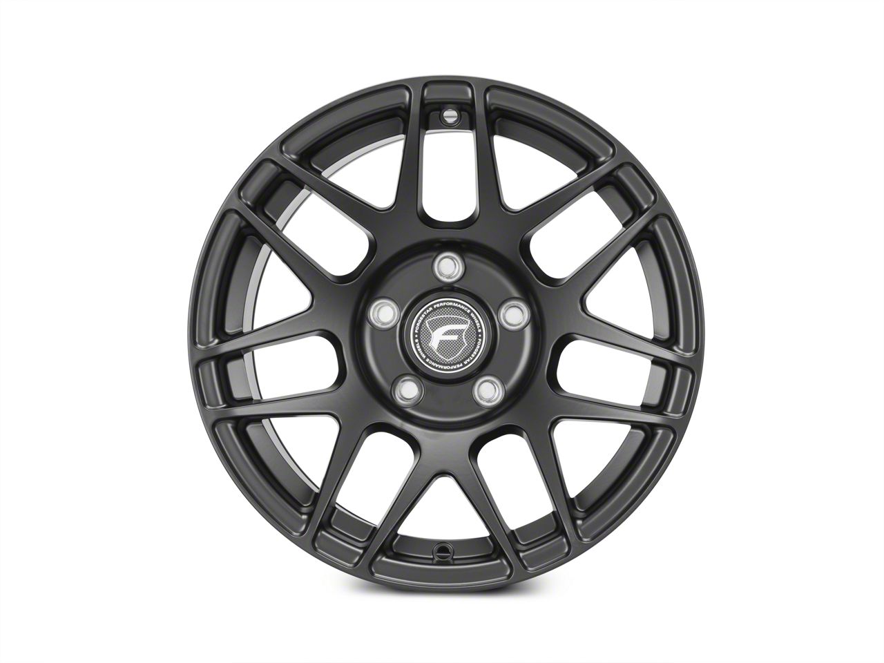 Forgestar Mustang F14 Drag Matte Black Wheel; Rear Only; 15x10; 44mm ...