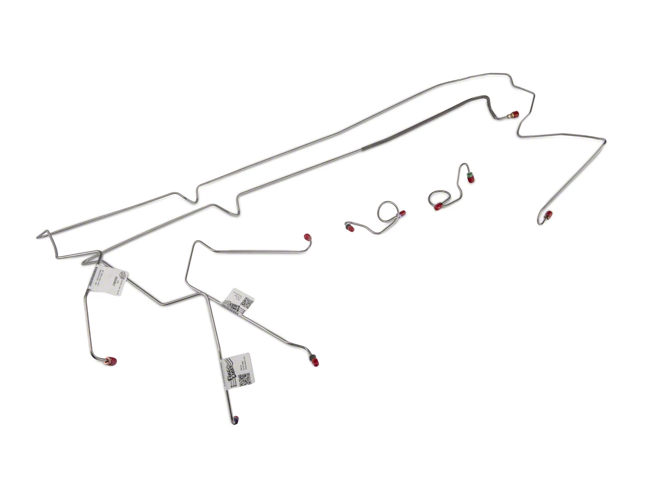 OPR Mustang Front Brake Hard Line Kit 389822 (87-93 V8 Mustang) - Free ...