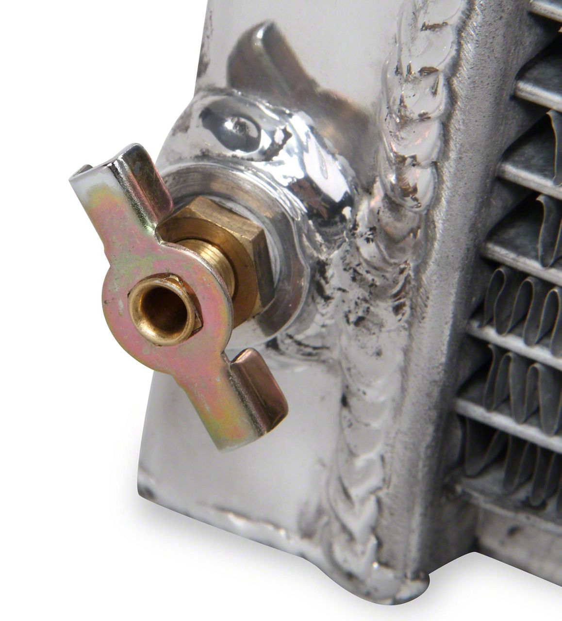 Frostbite Mustang Aluminum Radiator; 3-Row FB177 (97-04 4.6L Mustang ...