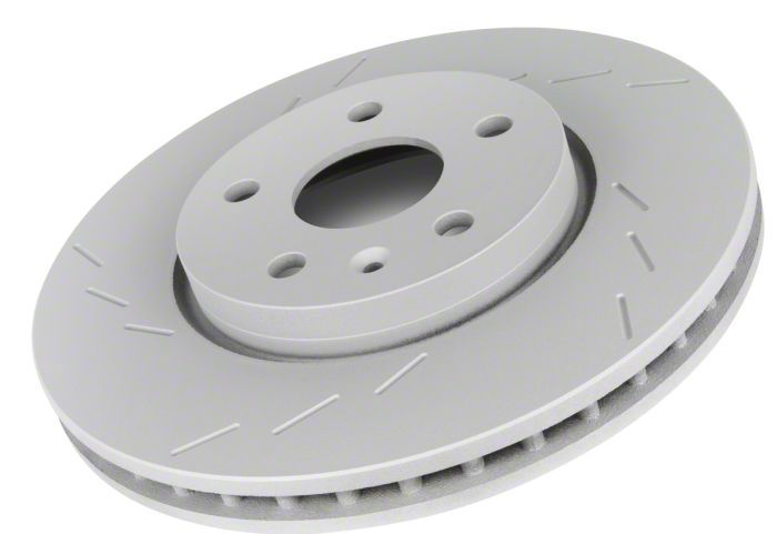 Frozen Rotors Camaro Slotted Rotor; Rear Driver Side 2504 FZR SL (10-15 ...