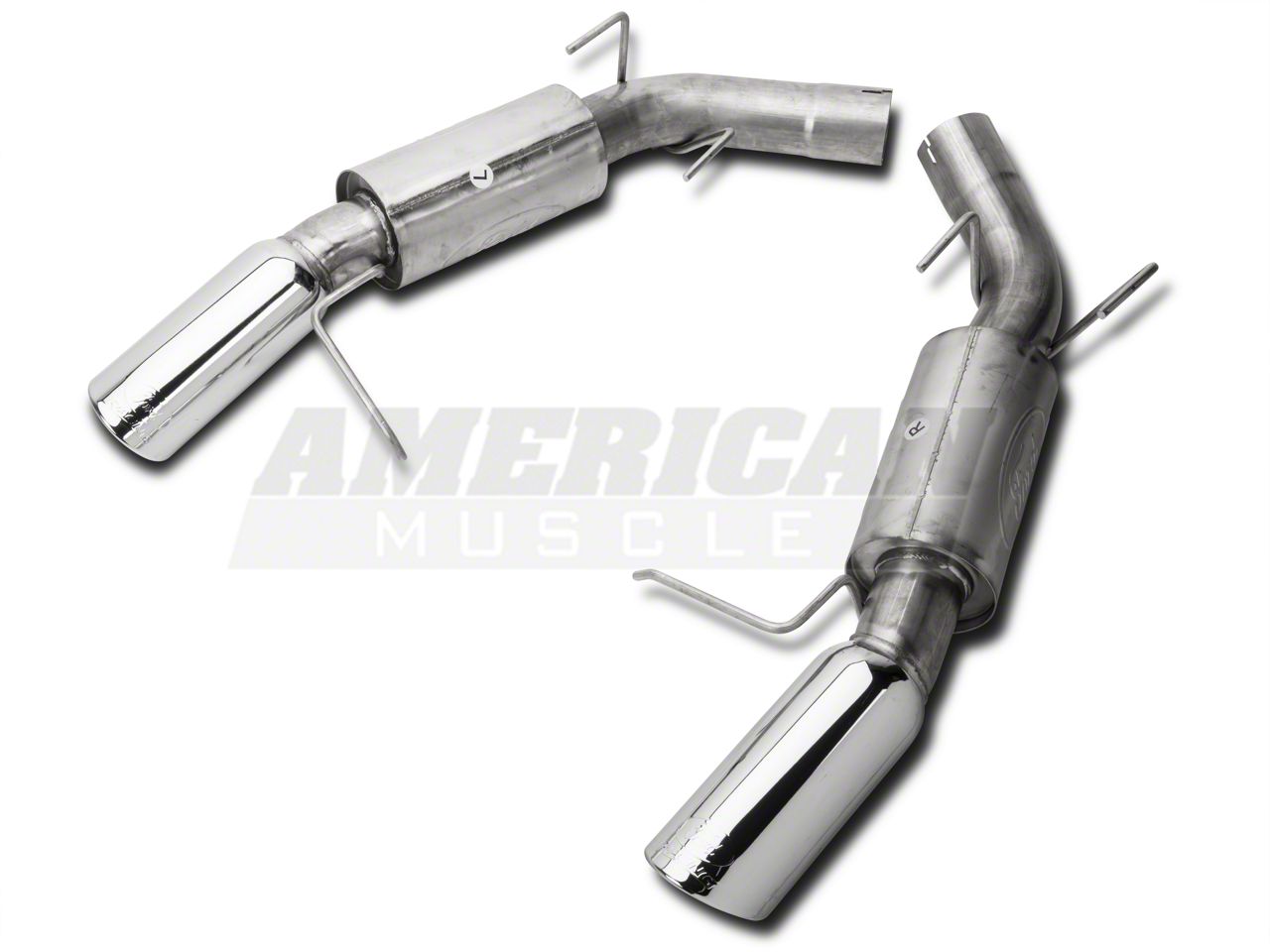Ford Performance Mustang 3-Inch Cat-Back Exhaust M-5230-MGTCA30 (11-14 ...