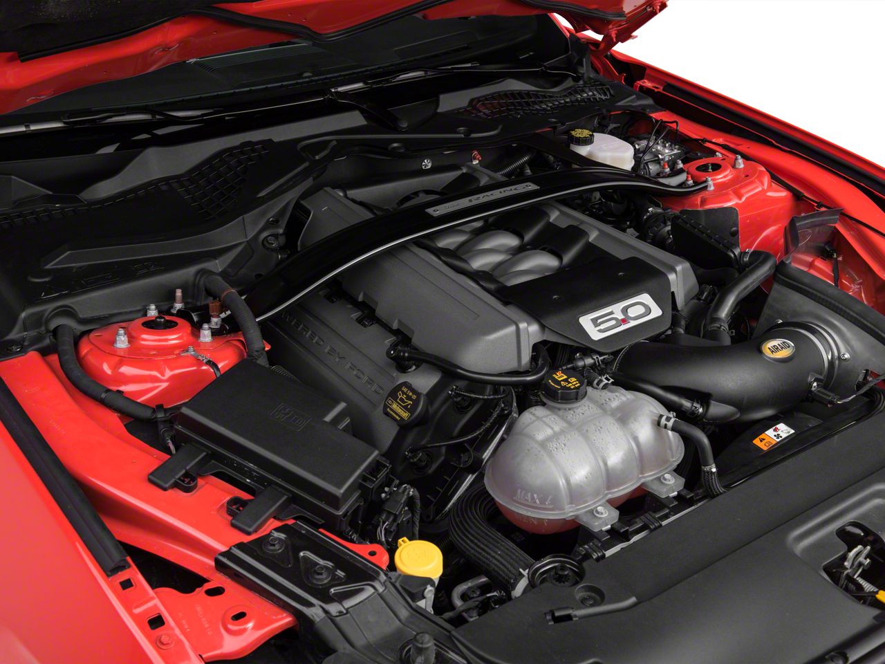 Ford Performance Mustang Strut Tower Brace; Black M-20201-M (15-17 Mustang GT, EcoBoost) - Free ...