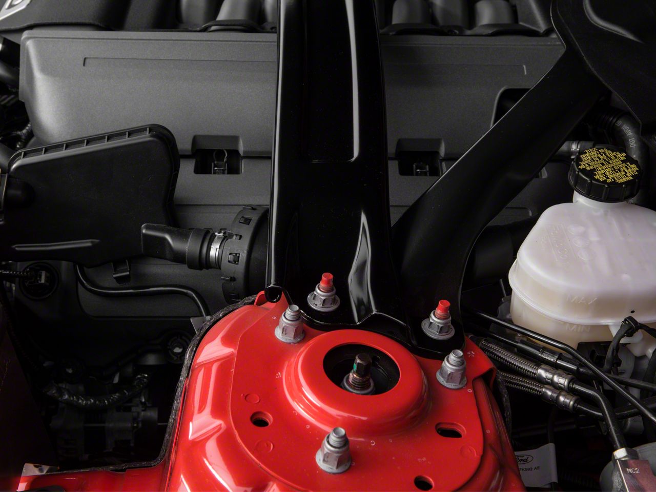 Ford Performance Mustang Strut Tower Brace; Black M-20201-M (15-17 ...