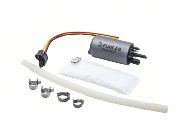 Fuelab Challenger In-Tank Brushless Fuel Pump with Barb Fitting; 500 ...