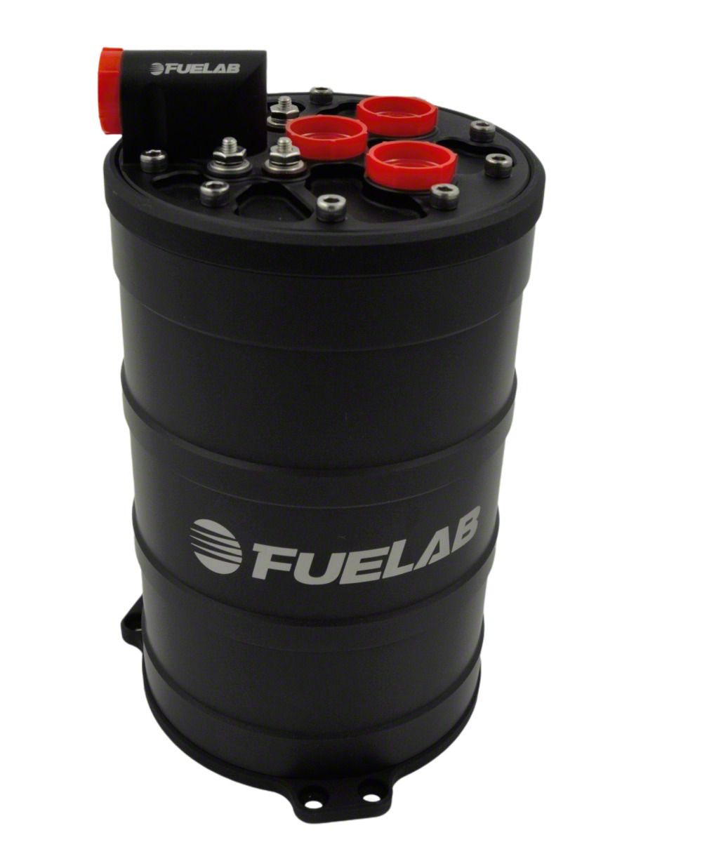 Fuelab Charger Single E85 Pump Fuel Surge Tank System; 235mm Tall; 340 ...