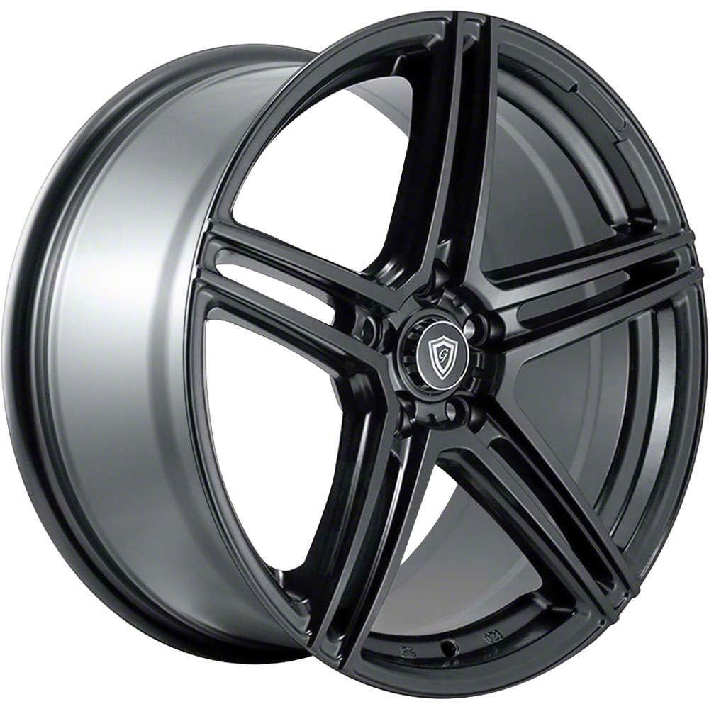 G-Line Alloys Mustang G5086 Satin Black Wheel; 18x8; 35mm Offset ...