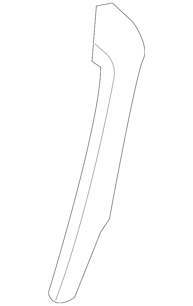 GM Camaro Bumper Cover Support; Front Left 84140555 (16-24 Camaro ...