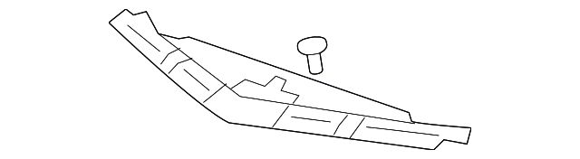 GM Camaro Radiator Support; Upper 92244886 (10-15 Camaro) - Free Shipping