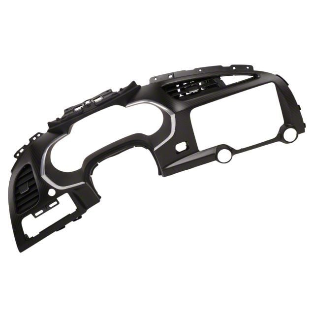 GM Corvette Instrument Panel Dash Trim; Stealth Carbon 84389613 (14-19 ...