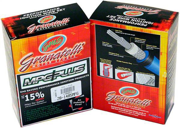 Granatelli Motor Sports Camaro MPG Plus Spark Plug Wires; Red 28-1423S ...