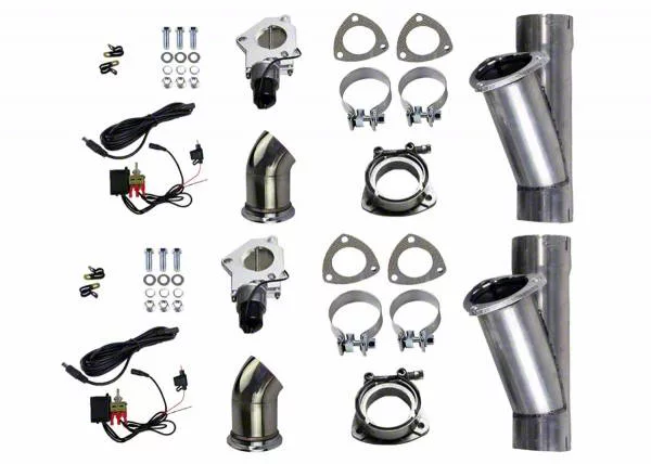 Granatelli Motor Sports Challenger Electronic Exhaust Cutout Dual ...